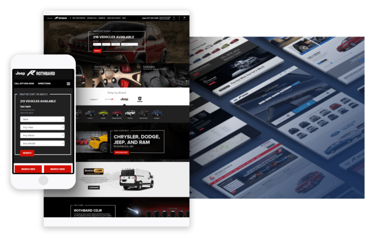 Our car dealer websites are proven to convert more leads!
